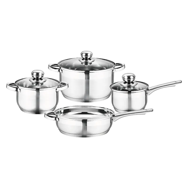 Schon Haus 7Pcs Stainless Steel Cookware Set